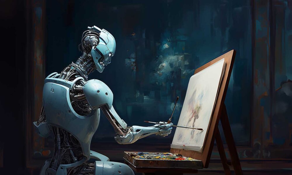 The Unseen Artist: Demystifying How AI Painting Generators Work - ValuedUp